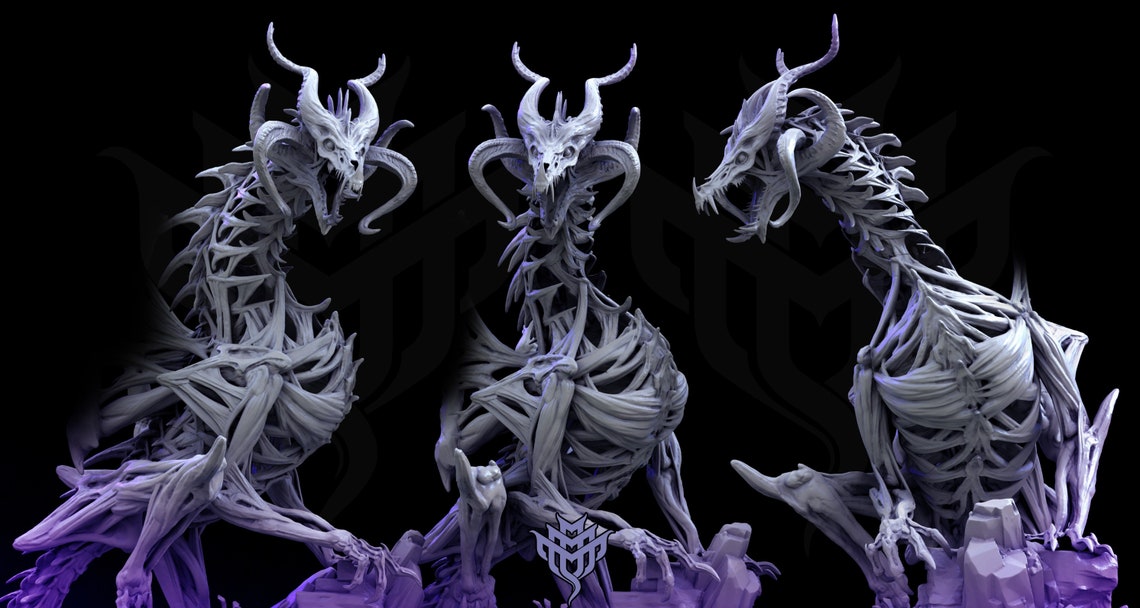 Dracolich, Undead Dragon, Mini Monster Mayhem, Adorable Nightmares ...