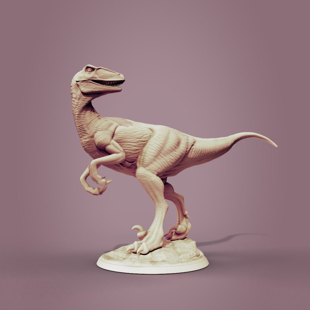 Utahraptor Jurassic Tribe Dinosaur Dnd Resin Miniature 3D - Etsy Australia