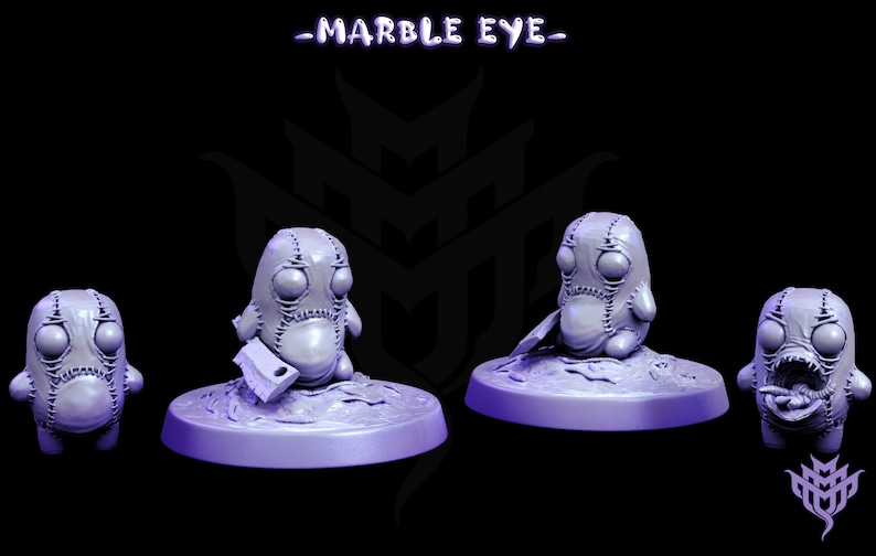Marble Eye, Homunculus, Animated Dolls, Mini Monster Mayhem, Adorable ...