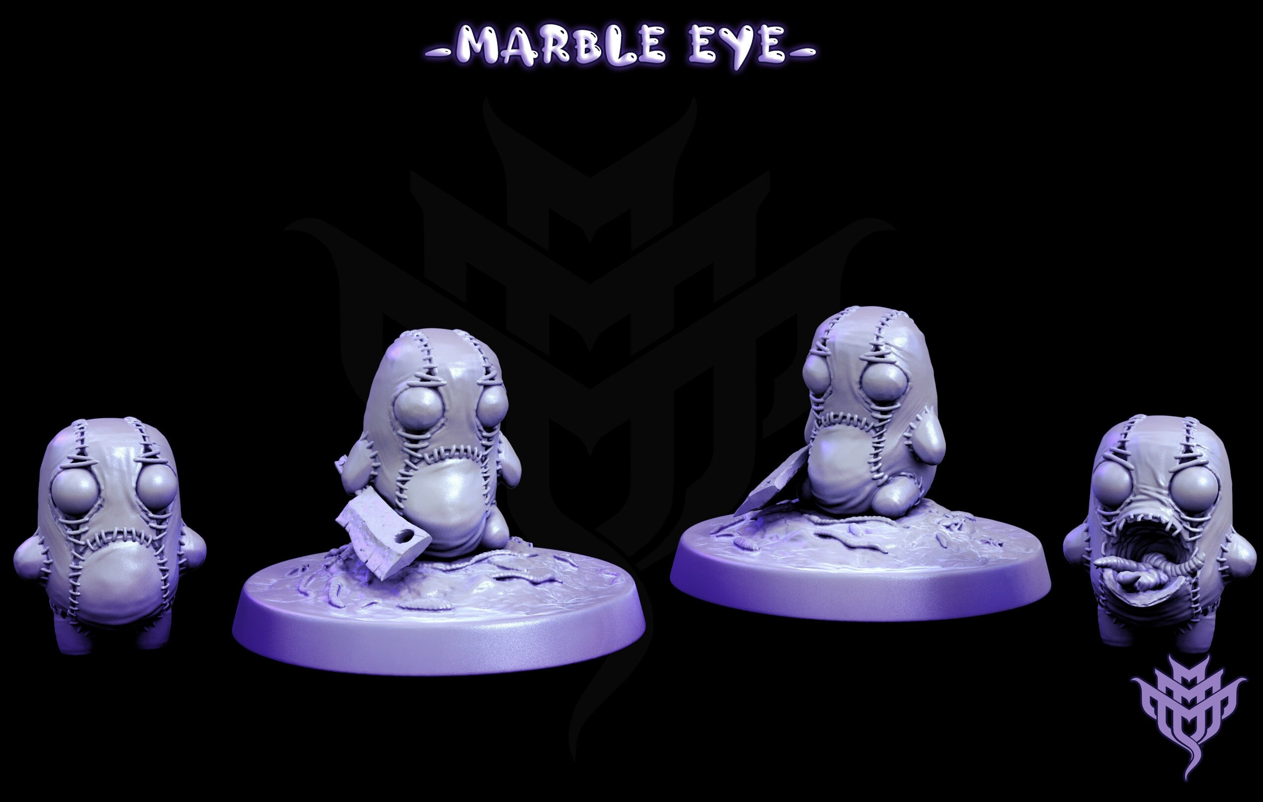 Marble Eye, Homunculus, Animated Dolls, Mini Monster Mayhem, Adorable ...