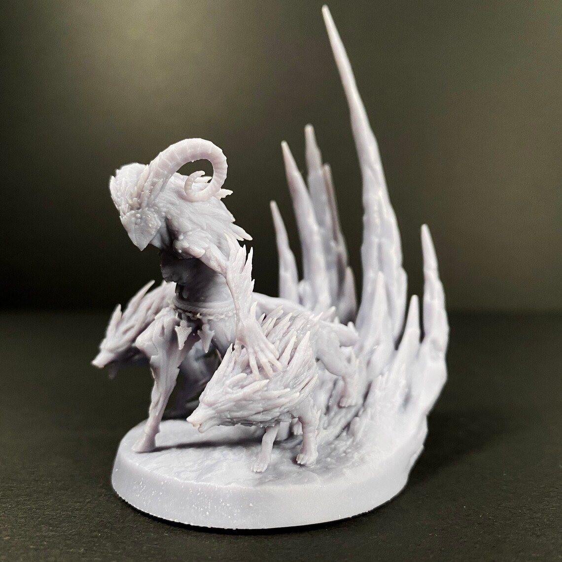 Undead Ice Serpent Miniature Mini Monster Mayhem Frozen - Etsy