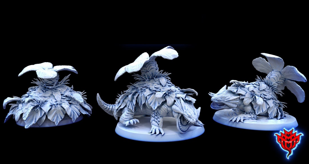 Terrosaur, Giant Grass Plant Turtle, Monster Catcher, Mini Monster ...