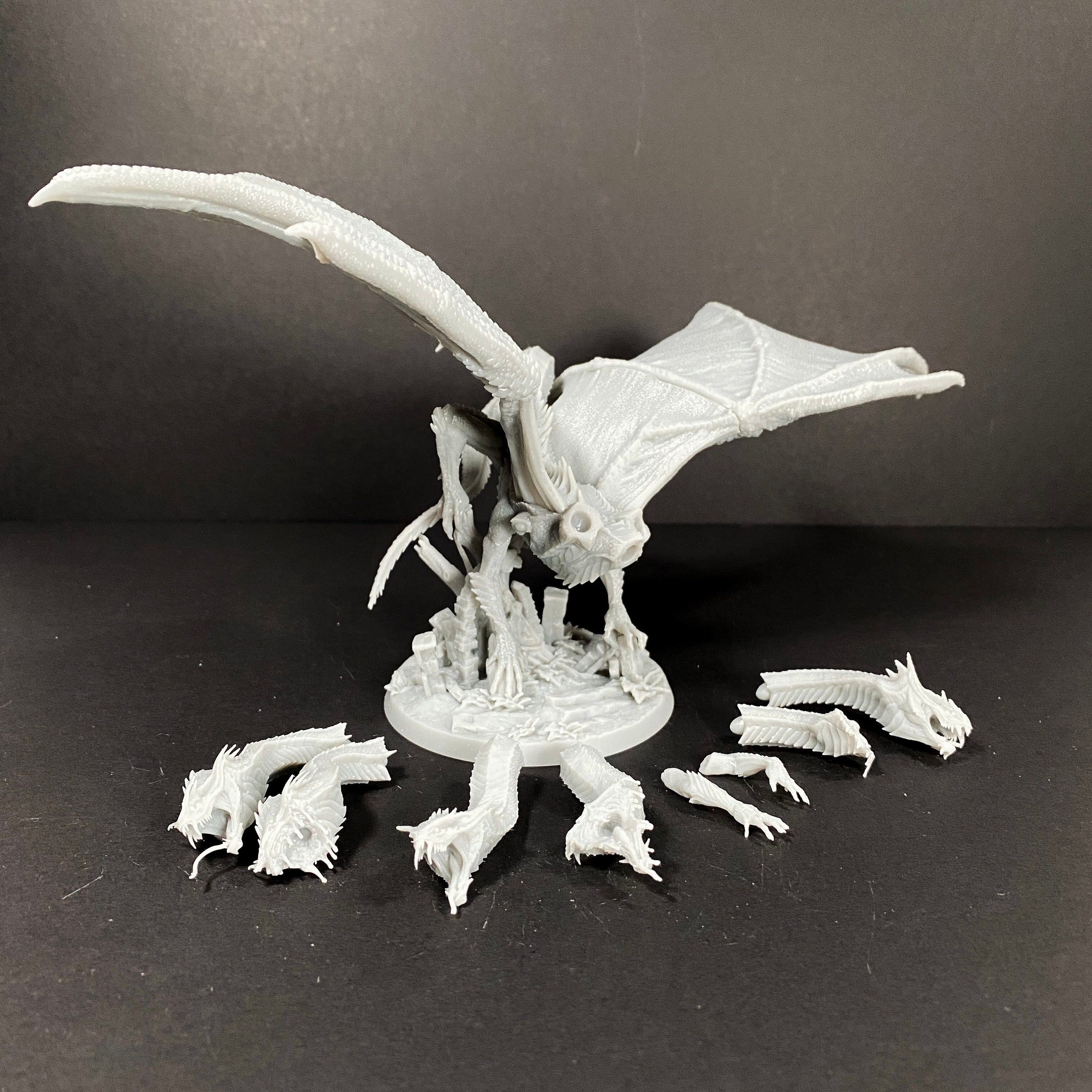 Draco Hydra Miniature, Dragon, Mini Monster Mayhem, Journey Into the ...