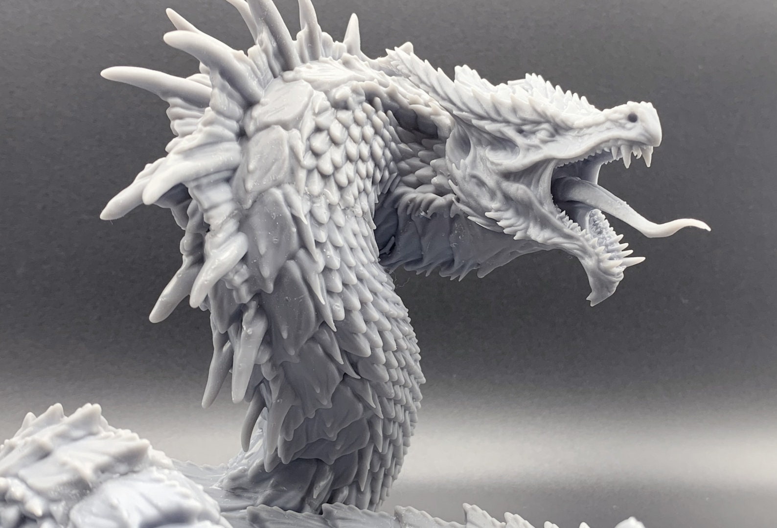 Wyrm Miniature Dragon Serpent Miniature Mini Monster Mayhem - Etsy