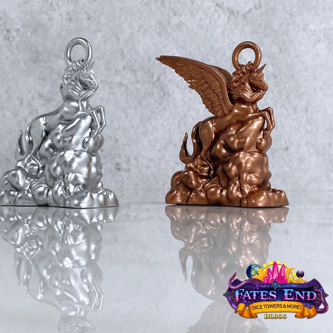 Unicorn Ornament, Alicorn Ornament, Pegasus Ornament, Dnd Fantasy ...