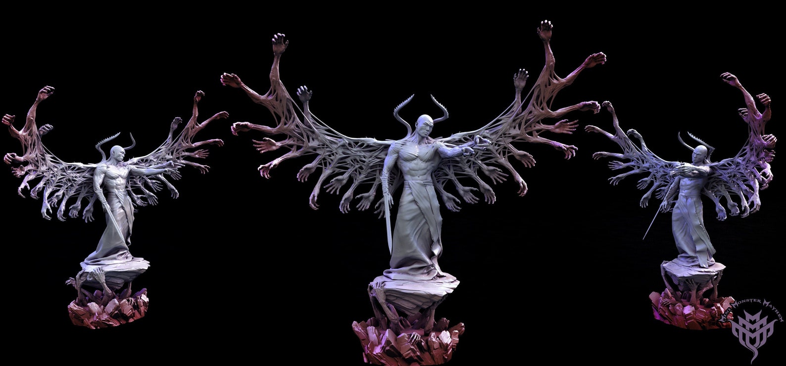 Afflicted Celestial Miniature, Fiend, Mini Monster Mayhem, the Light ...