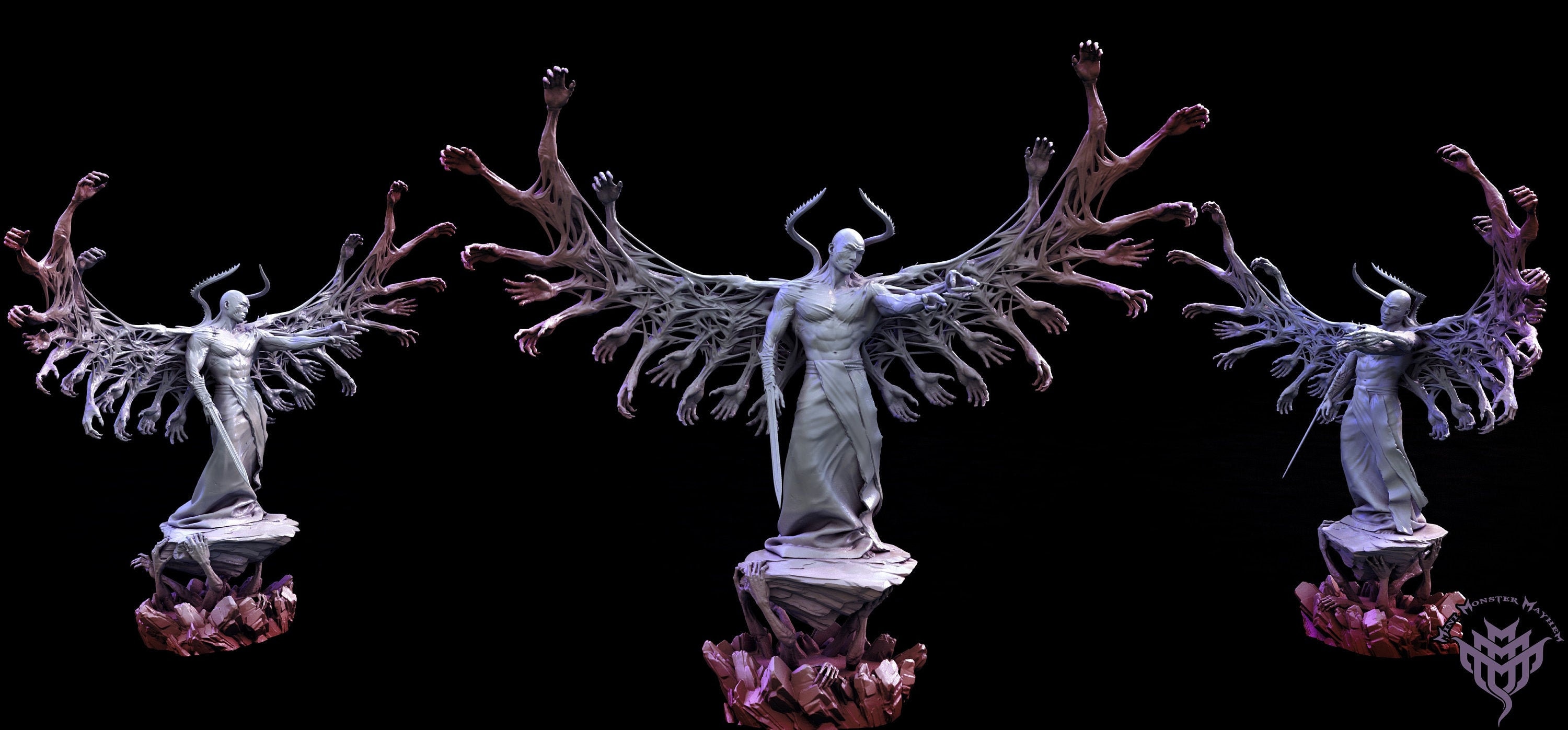 Afflicted Celestial Miniature, Fiend, Mini Monster Mayhem, the Light ...
