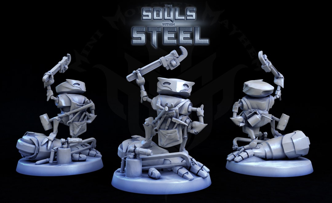 Construct, Robot Builder, Mini Monster Mayhem, Souls With Steel, Resin ...
