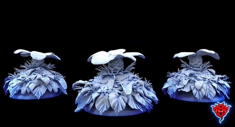 Terrosaur Giant Grass Plant Turtle Monster Catcher Mini - Etsy