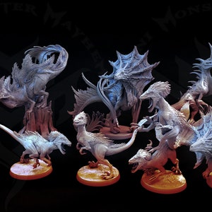 Feathered Raptors, Dinosaur, Velociraptor, Mini Monster Mayhem, Life ...