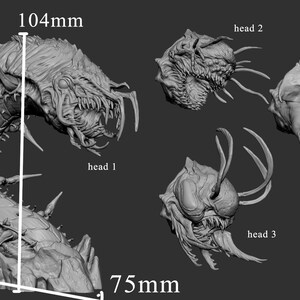 Earth Tremor, Tunneling Worm, Mini Monster Mayhem, Infestation, Resin ...