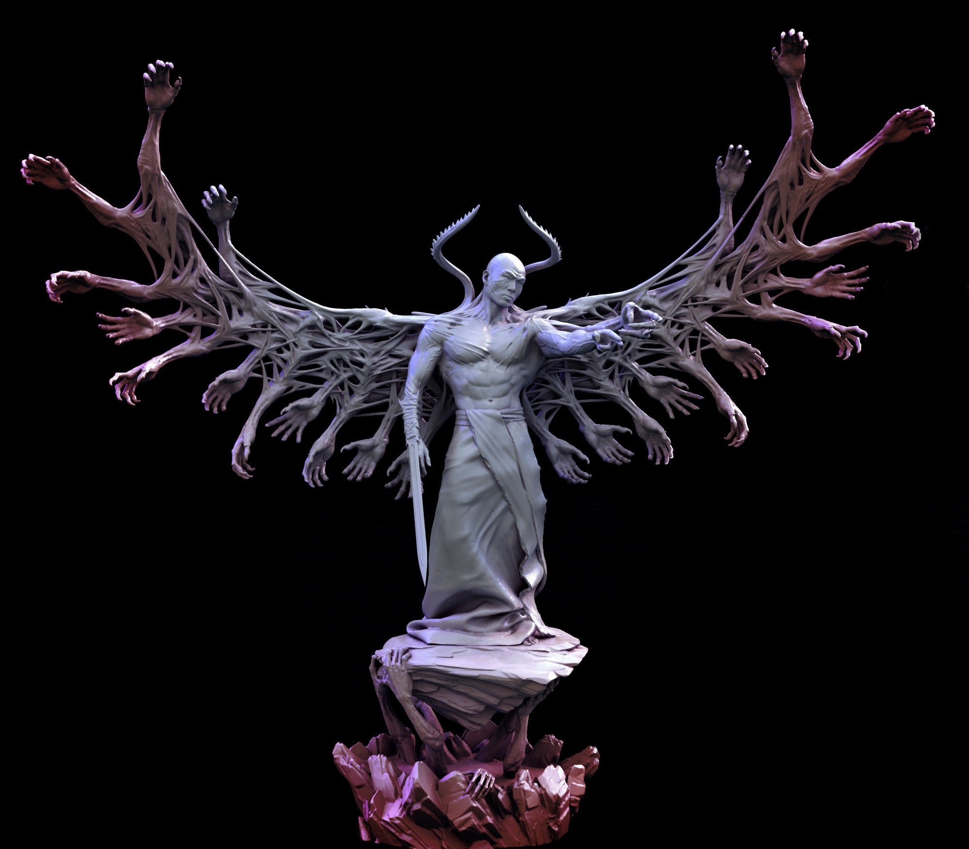 Afflicted Celestial Miniature, Fiend, Mini Monster Mayhem, the Light ...