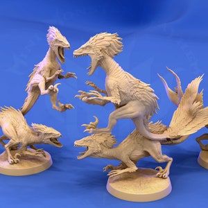 Feathered Raptors, Dinosaur, Velociraptor, Mini Monster Mayhem, Life ...
