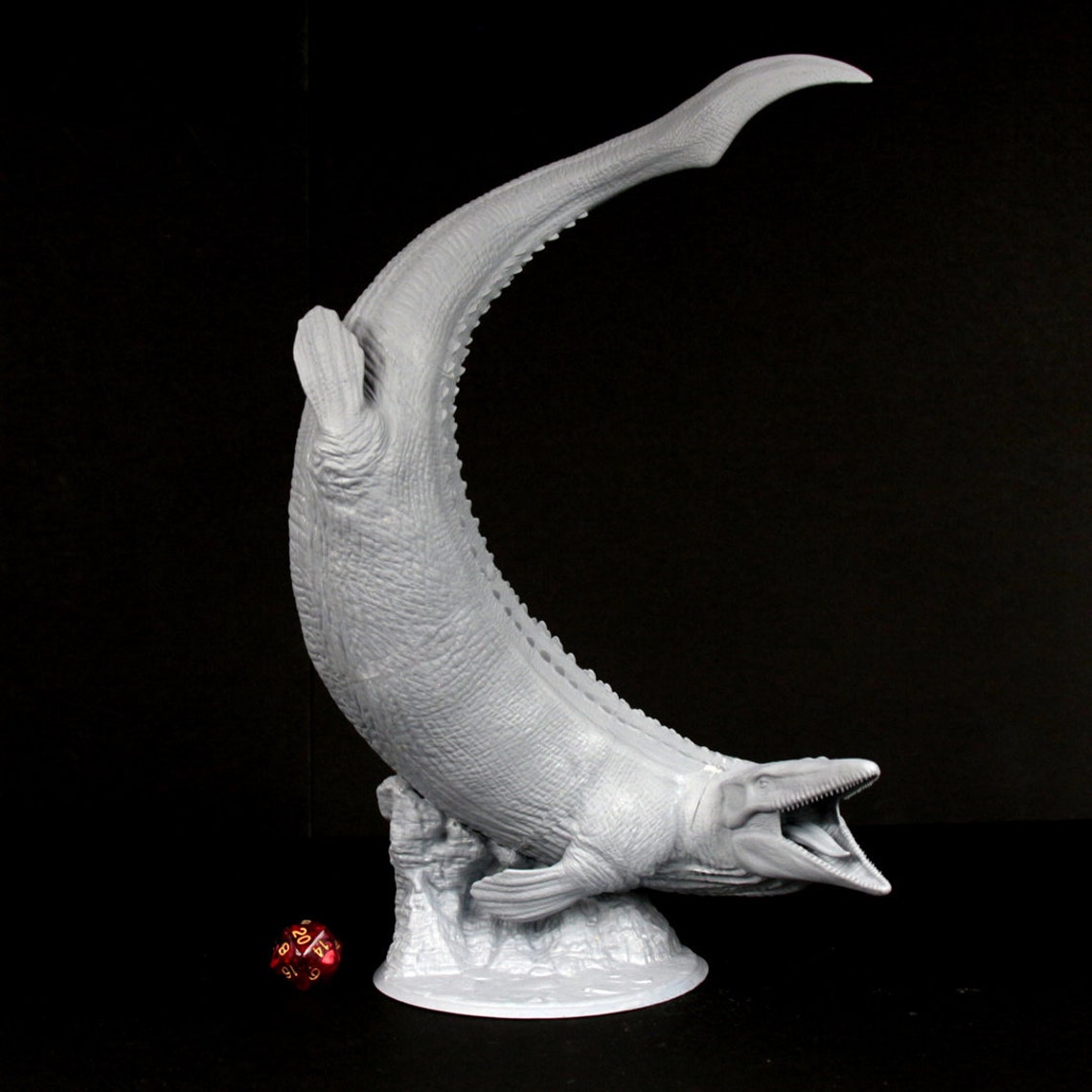 Mosasaurus Jurassic Tribe Marine Dinosaur Dnd Resin - Etsy