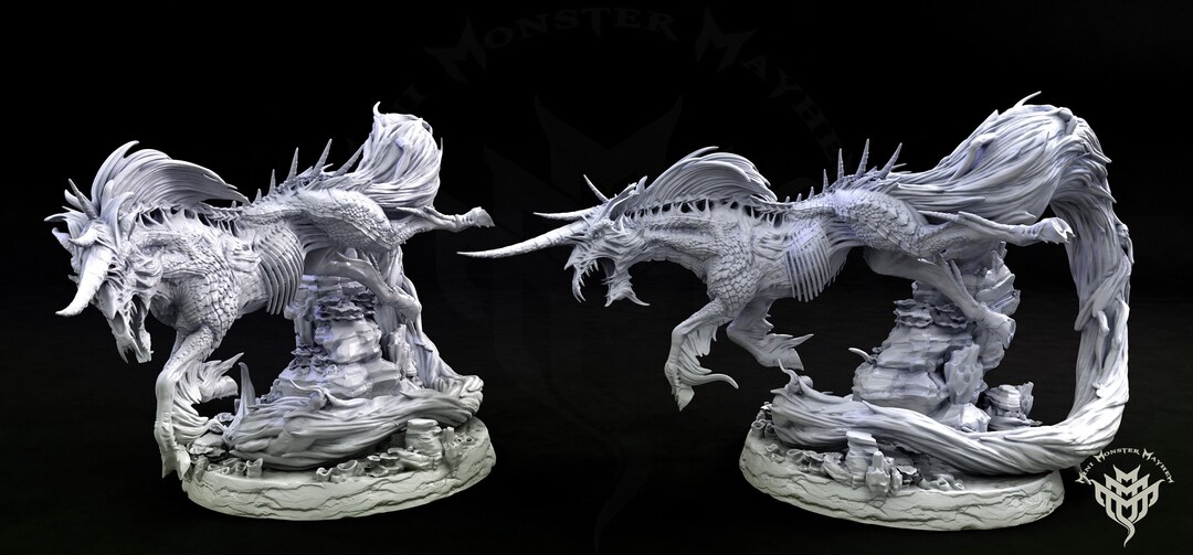 Wrathful Kirin Miniature, Fiend, Mini Monster Mayhem, the Light Corrupt ...