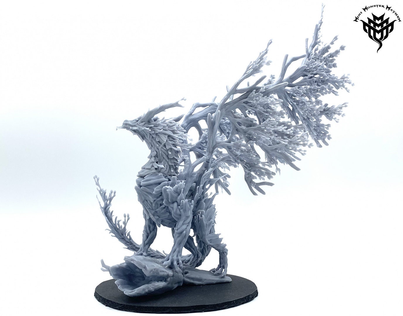 Forest Dragon Miniature, Mini Monster Mayhem, TTRPG Mini, Dnd ...