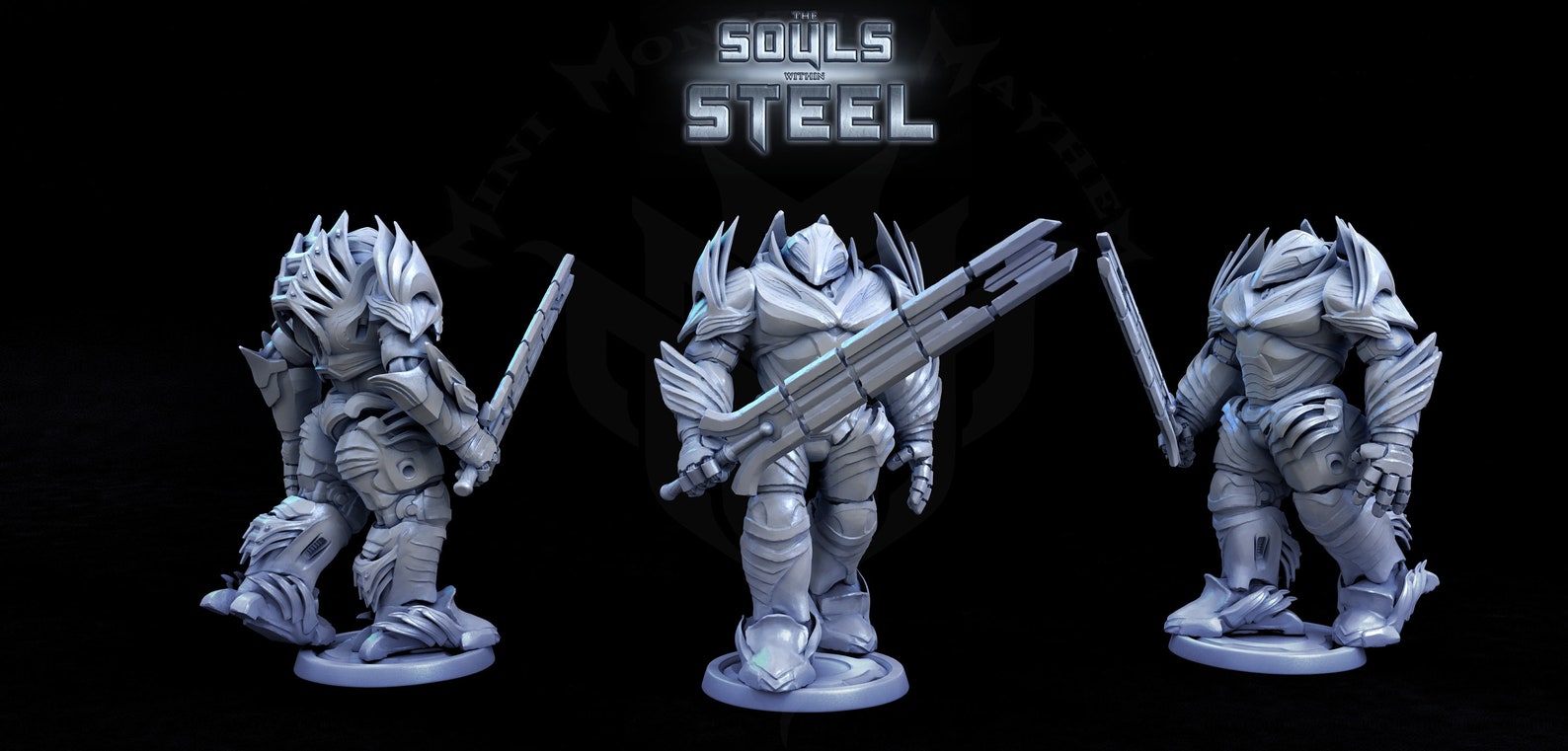 Steel Titan Giant Construct, Mini Monster Mayhem, Souls With Steel ...