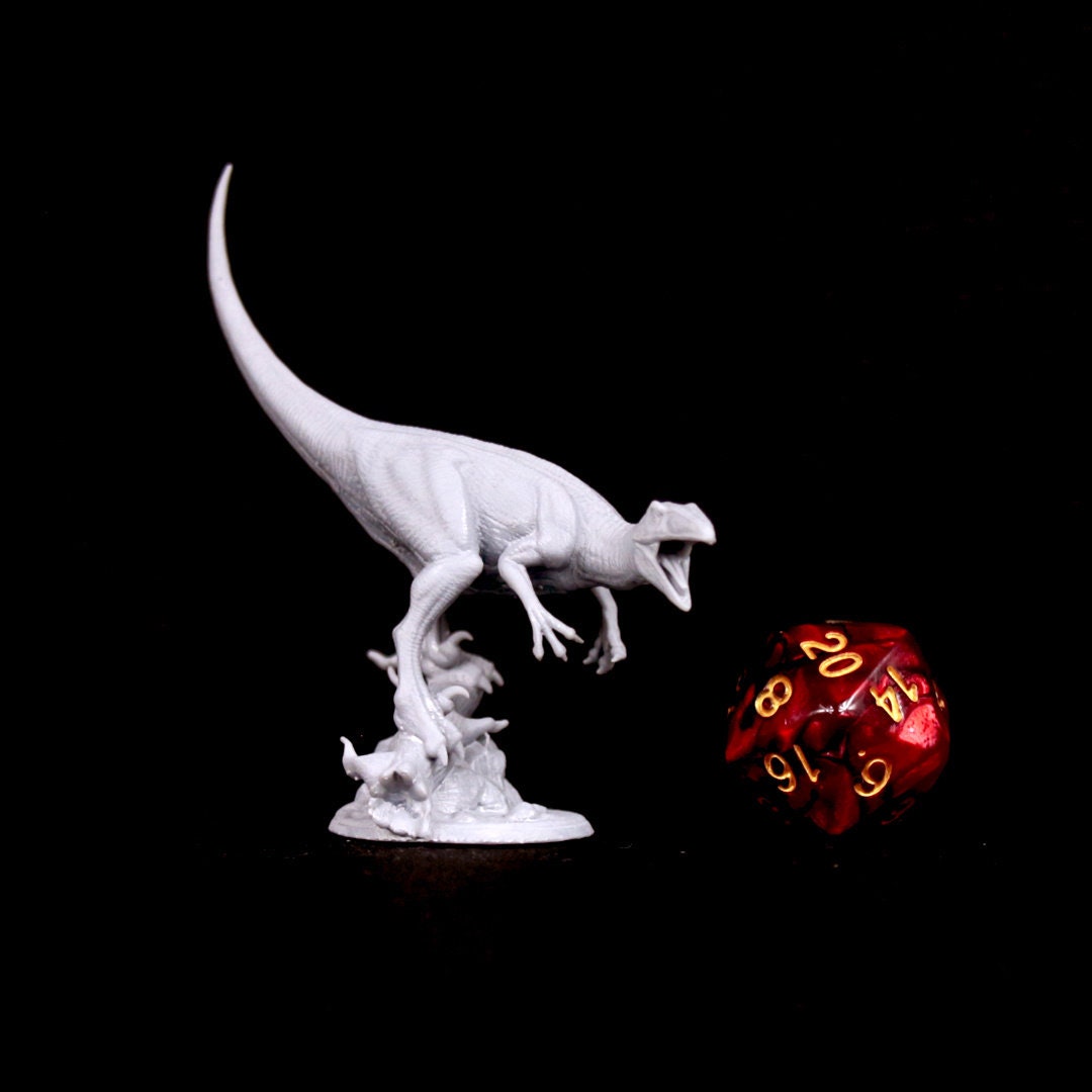 Utahraptor Jurassic Tribe Dinosaur Dnd Resin Miniature 3D - Etsy Australia