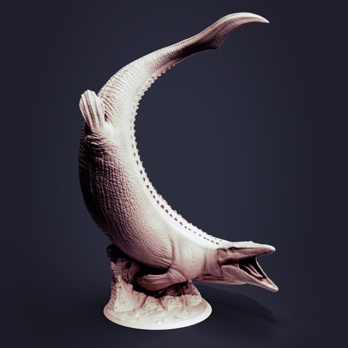 Mosasaurus Jurassic Tribe Marine Dinosaur Dnd Resin - Etsy