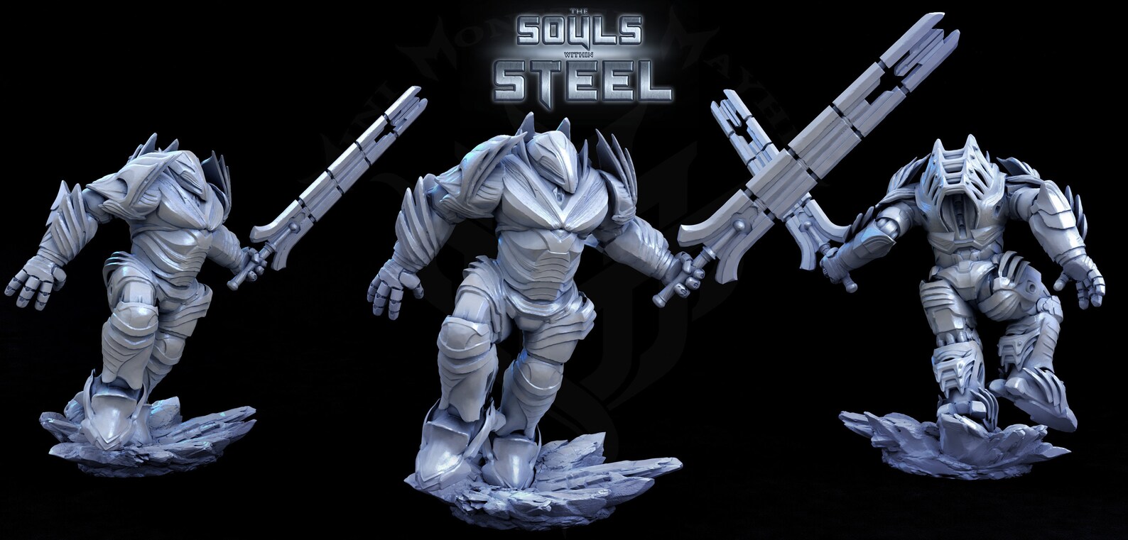 Steel Titan Giant Construct, Mini Monster Mayhem, Souls With Steel ...
