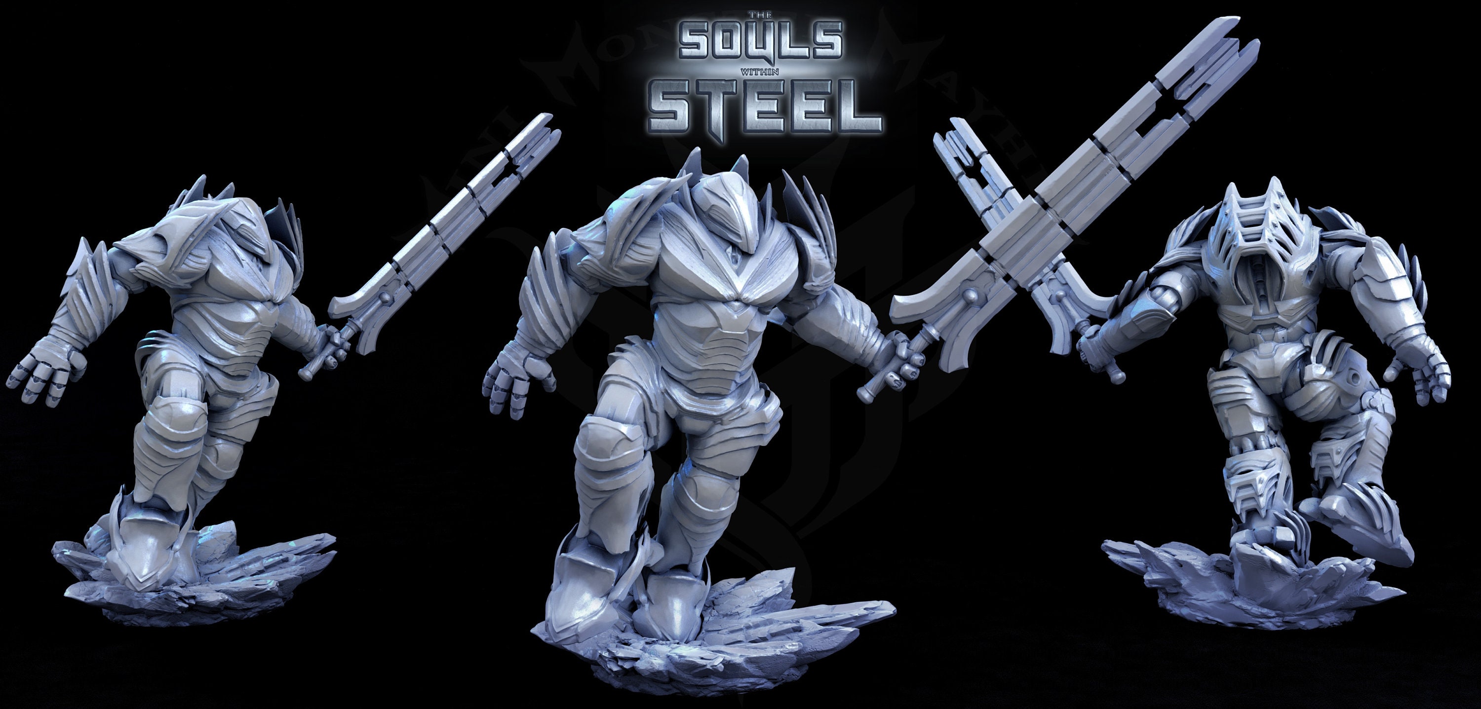 Steel Titan Giant Construct, Mini Monster Mayhem, Souls With Steel ...