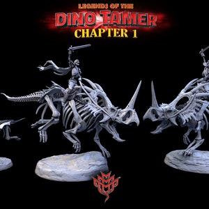 Styracosaurus Undead Skeleton Morty Necratops Dino Tamer 1 - Etsy