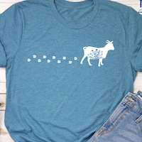 Goat Shirts, Goat Lover Shirts, Cute Goat Shirt, Farm Animal Shirt ...
