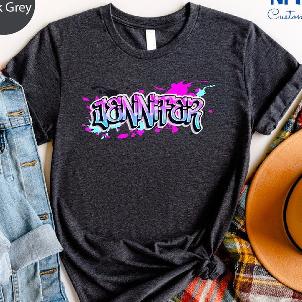 Graffiti Shirt - Etsy