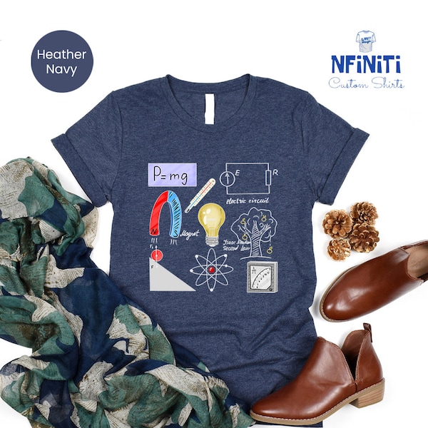 Physics T Shirt - Etsy