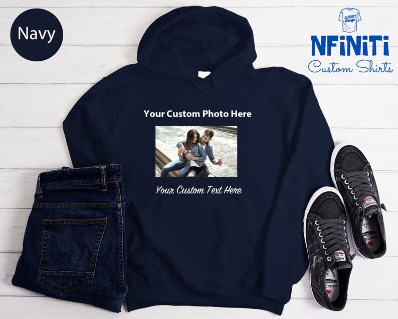 Custom Photo Hoodie Custom Hoodie Custom Picture Hoodies - Etsy