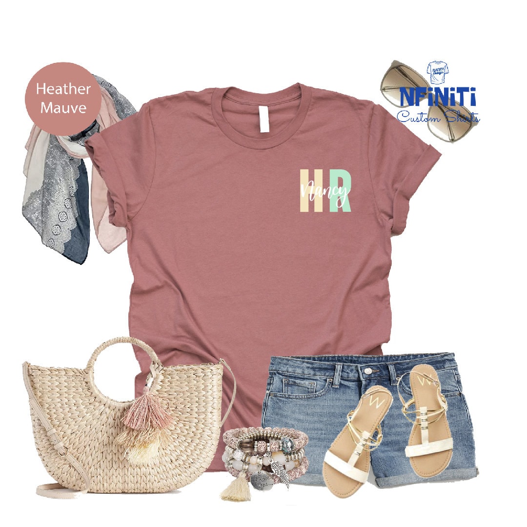 Personalized HR Pocket Shirt: Custom Human Resources Tee - Etsy