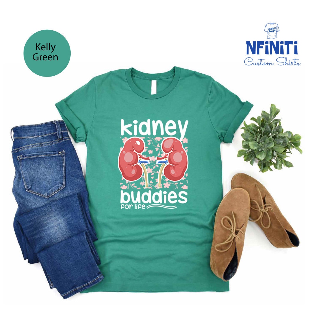 Kidney Donation Shirts, Kidney Donor Gifts, Kidney Buddies for Life T ...