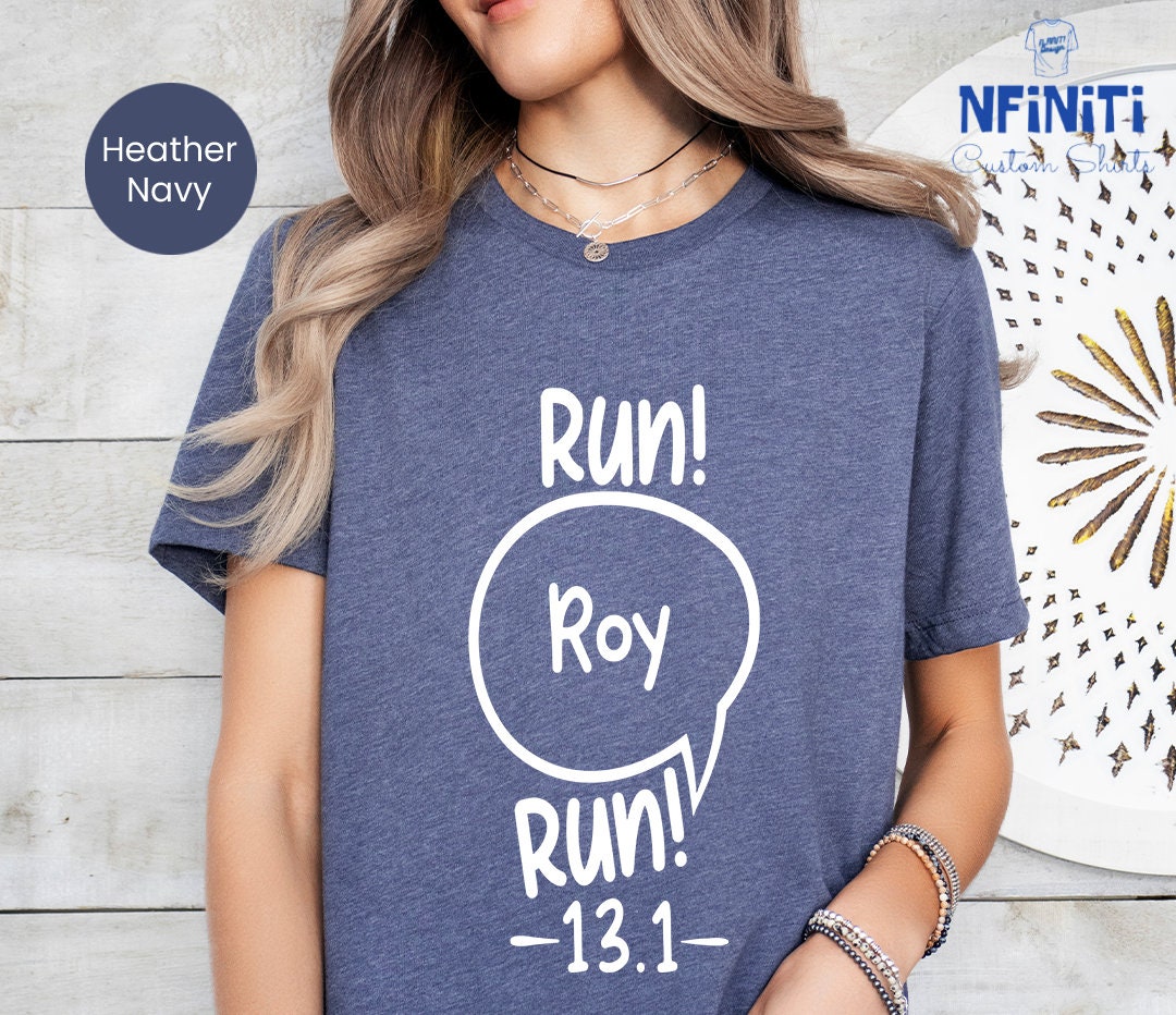 Custom Name Half Marathon Shirt, Personalized Running 13.1 Tshirt ...