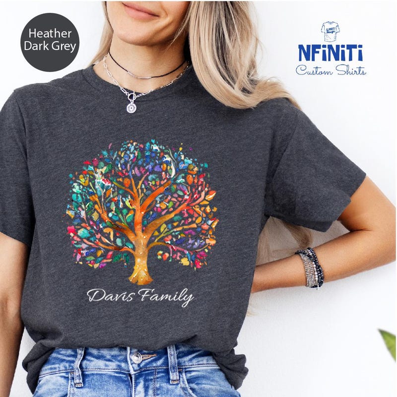 Family Tree Shirt - Etsy