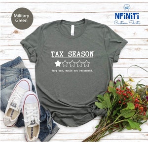Tax Season Shirt: Accountant CPA T-shirt - Etsy