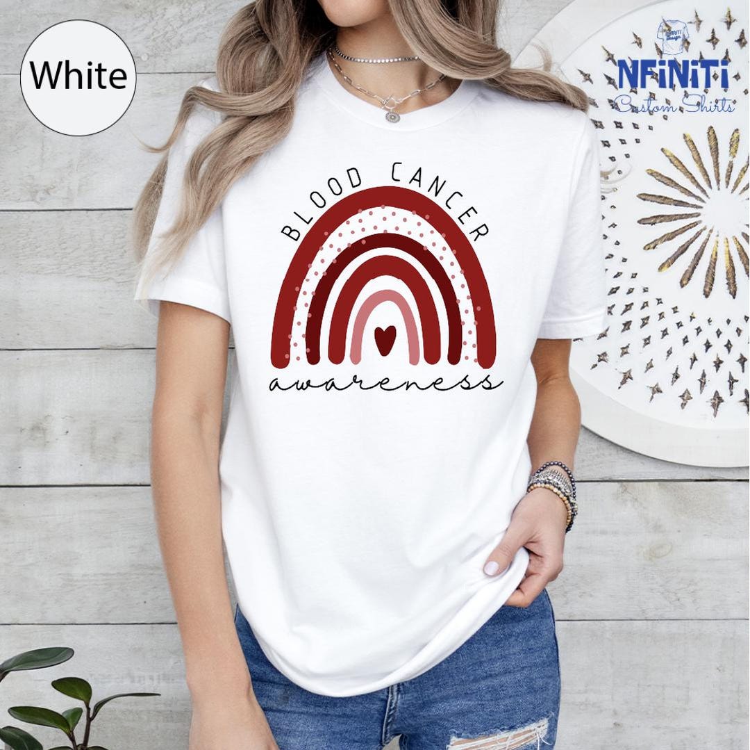 Blood Cancer Awareness Shirt, Fight Against Cancer Shirt, Cancer ...
