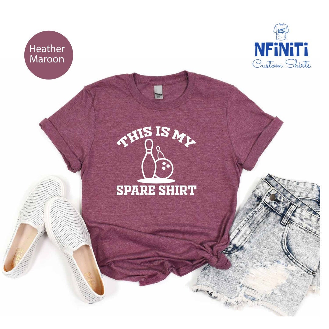 This is My Spare Bowling Shirt - Bowler Gift Tee - Etsy