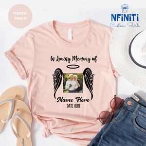Custom Photo Memorial Shirt Personalized Remembrance Shirt - Etsy