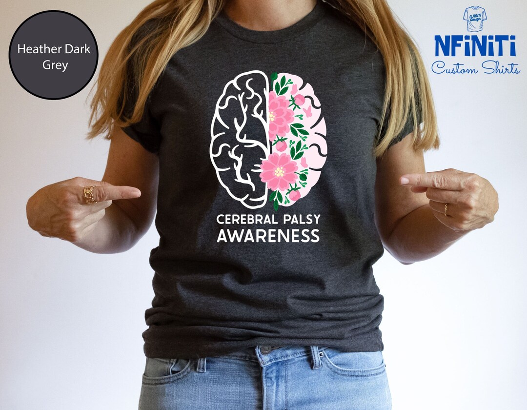Cerebral Palsy Awareness Shirt: Support Squad Tee - Etsy