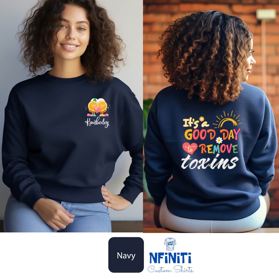 Custom Dialysis Tech Sweatshirt: Remove Toxins Nurse Gift - Etsy
