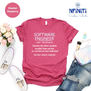 Software Engineer Definition T-shirt: Coder Nerd Gift - Etsy