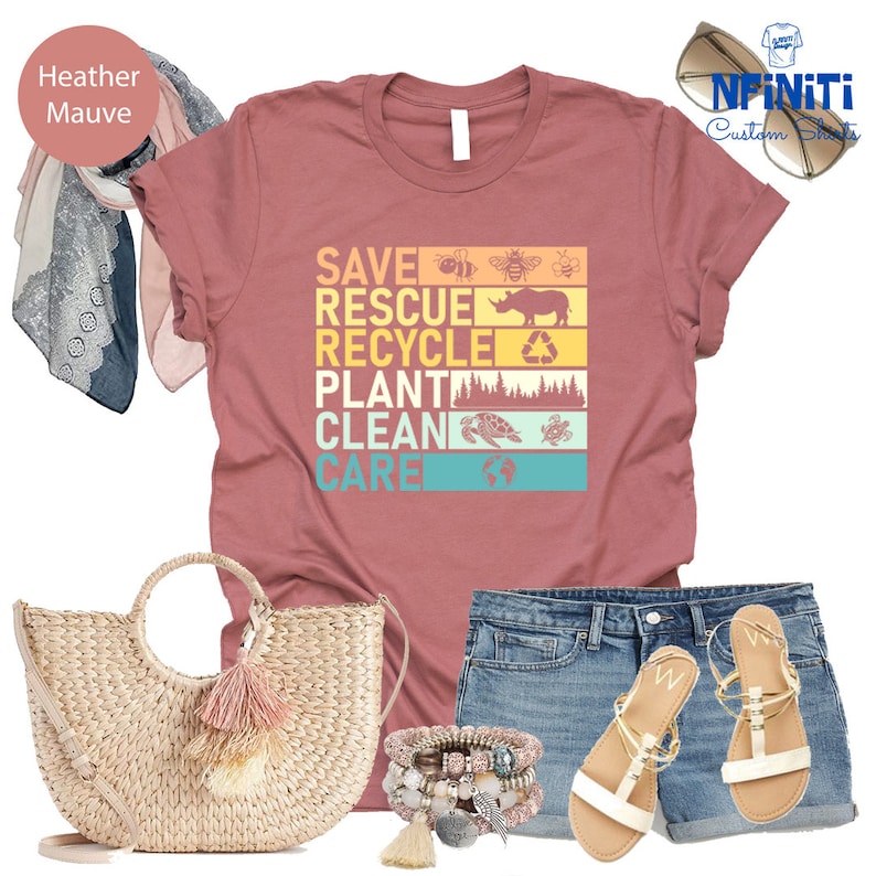 Environmental T-shirt: Earth Day Activist Tee - Etsy