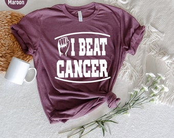 I Beat Cancer Gift - Etsy