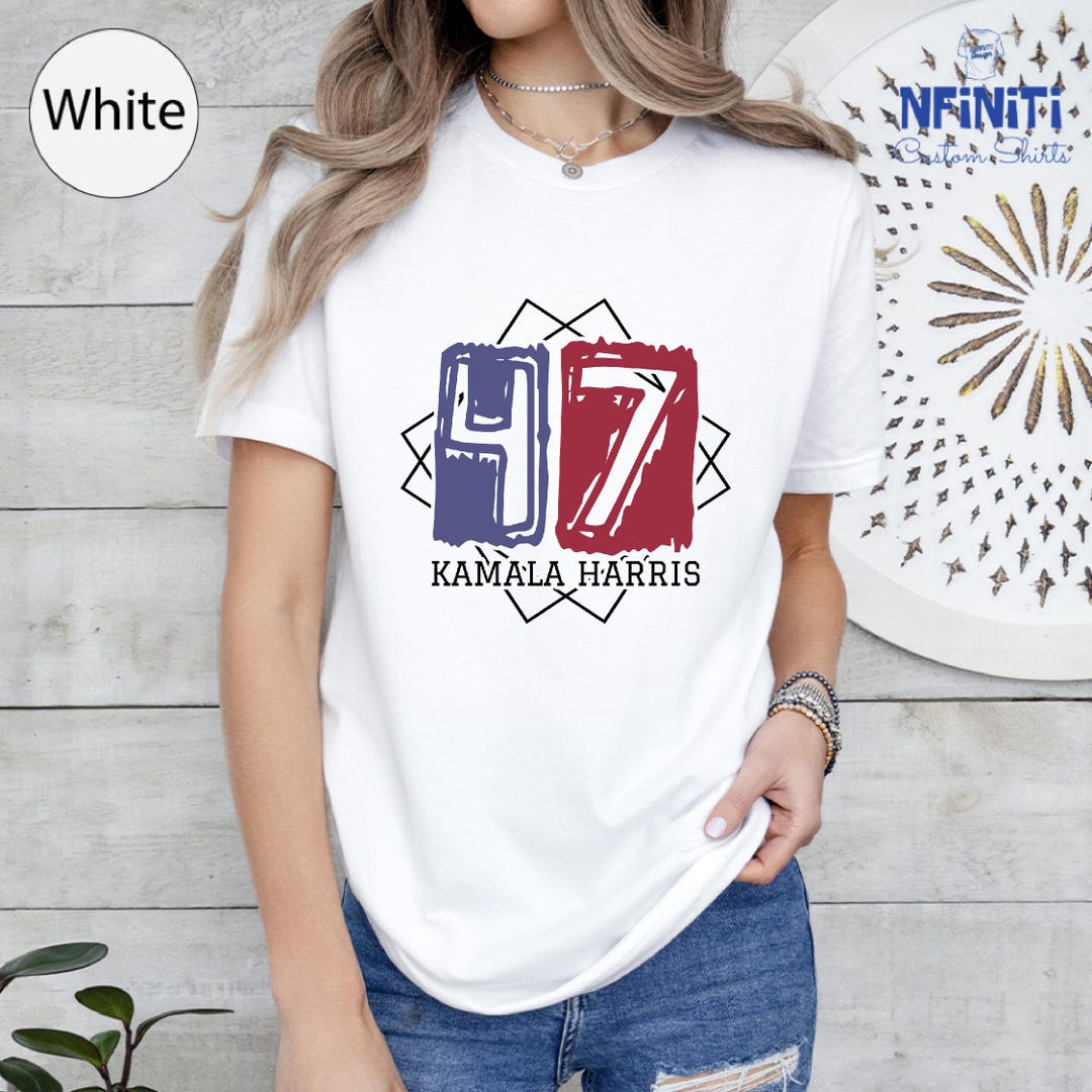Kamala Harris 47 Tshirts, Election 2024 Vote Shirt, Harris47 Democrat ...