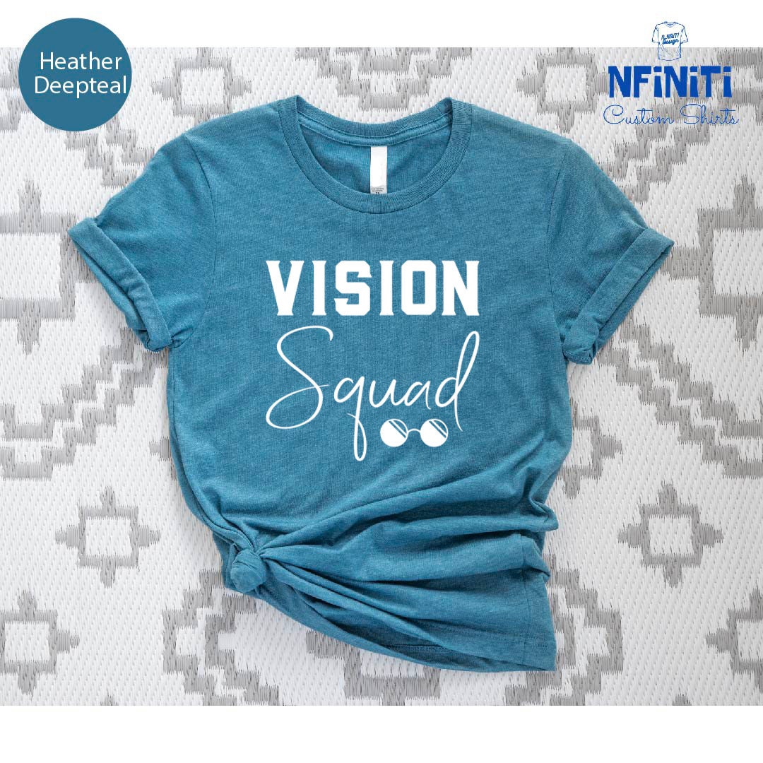 Vision Squad Shirt: Optometry Team, Eye Doctor Tee - Etsy