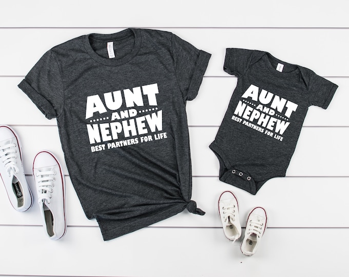 Some Aunts Have Handsome Nephews Cool Aunt,auntie Shirt, Gift for Aunt ...