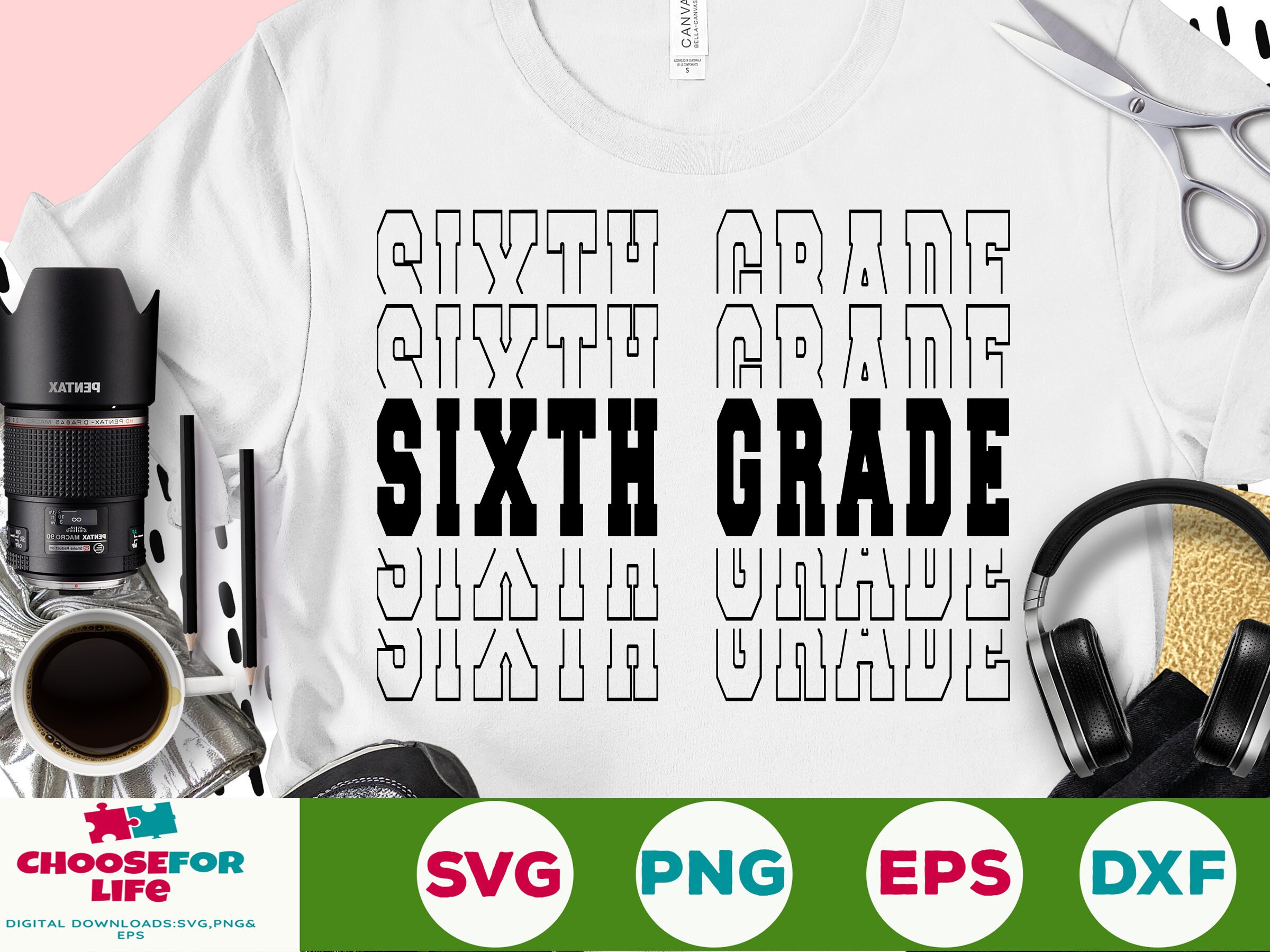 Back to school 6th grade svg Teacher SVG Hello Sixth Grade SVG | Etsy