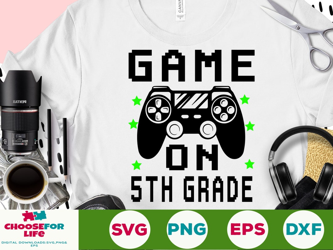 Back to School 5th Grade Svg Game on 5th Grade SVG Fifth Grade Svg Boy ...