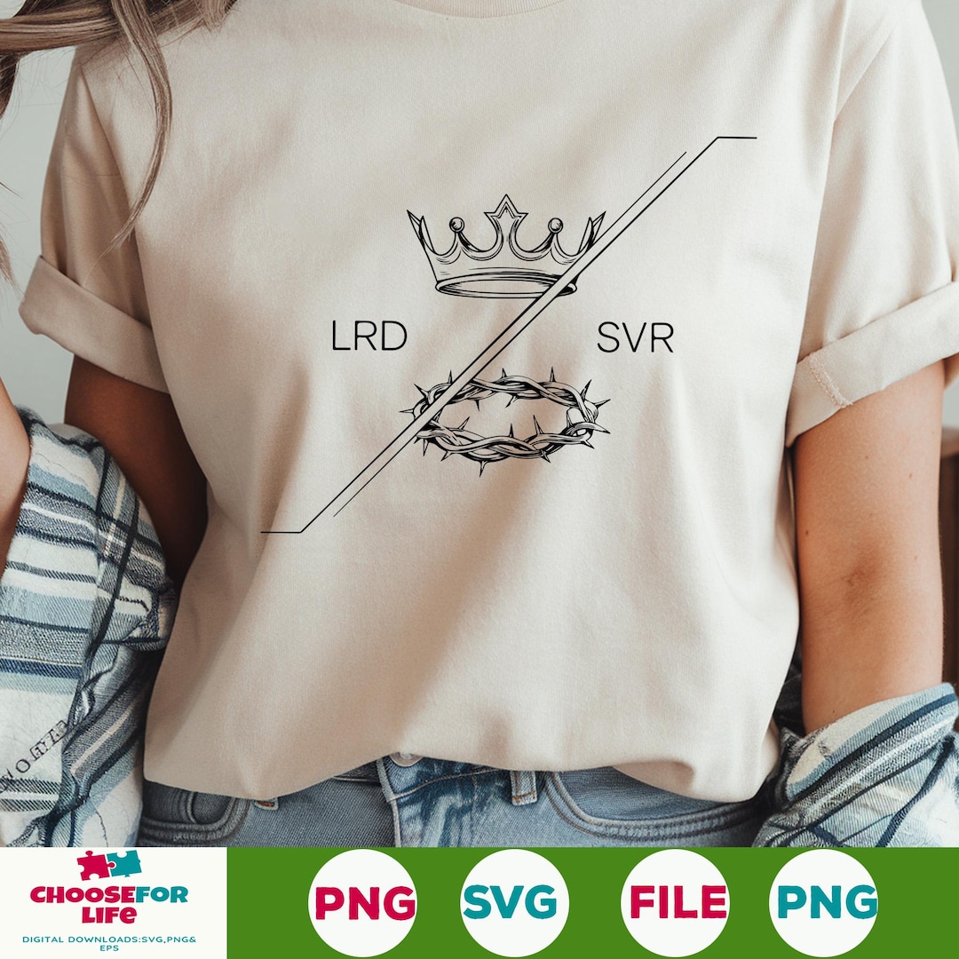 Lord and Savior Svg, Christian Shirt Svg, Bible Verse Svg, Scripture ...