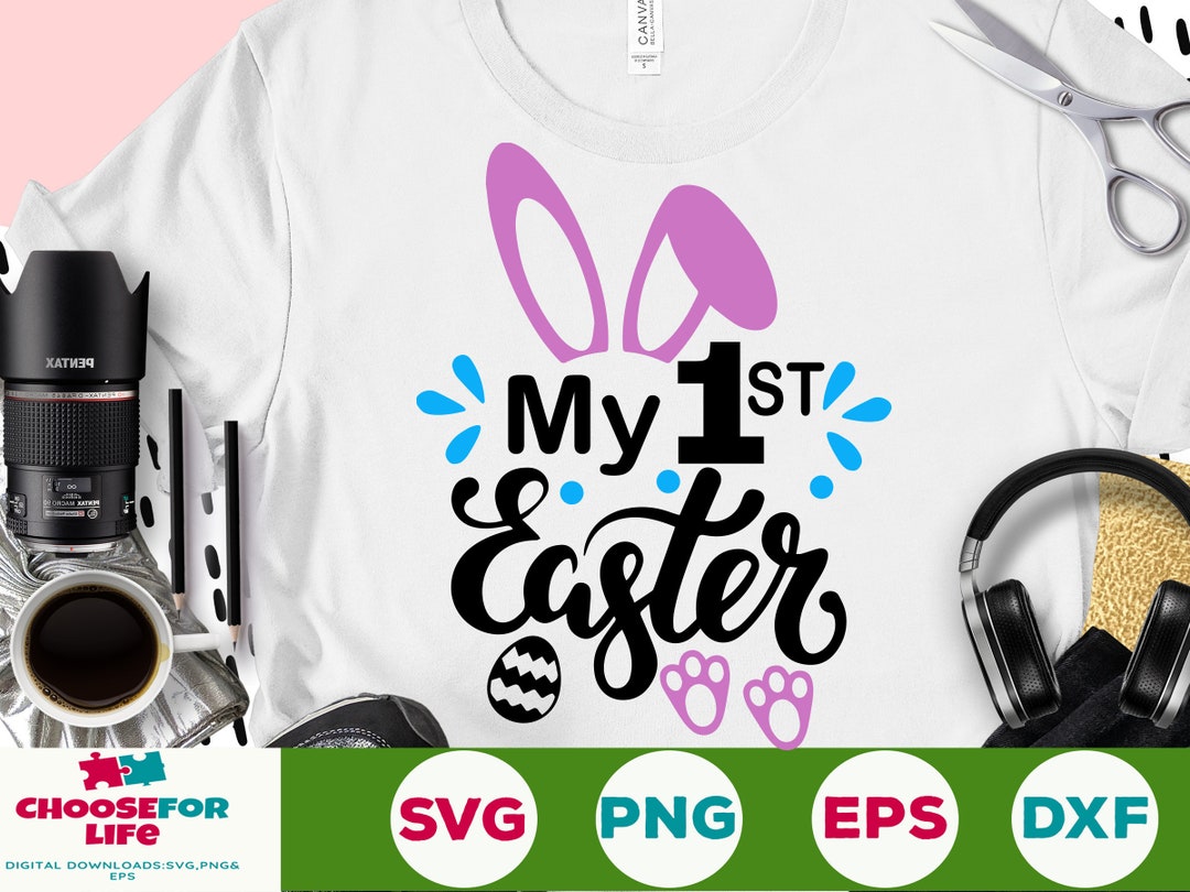 My First Easter Svg Easter Baby Svg Baby Girl Easter Svg Happy Easter ...